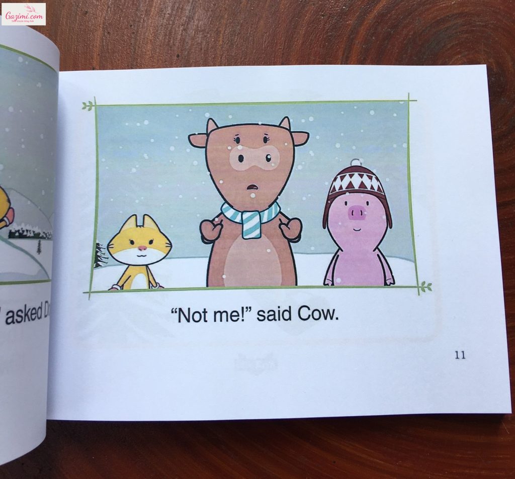 [Little Fox Reader Level 1] – Bat and Friends [Sách in] – GAZIMI.COM